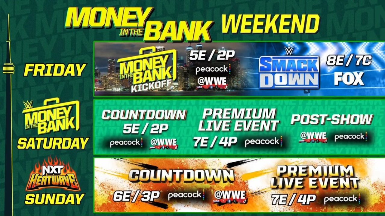 Details On WWE Money In The Bank Kickoff Media Day Event, Zoey Stark ...