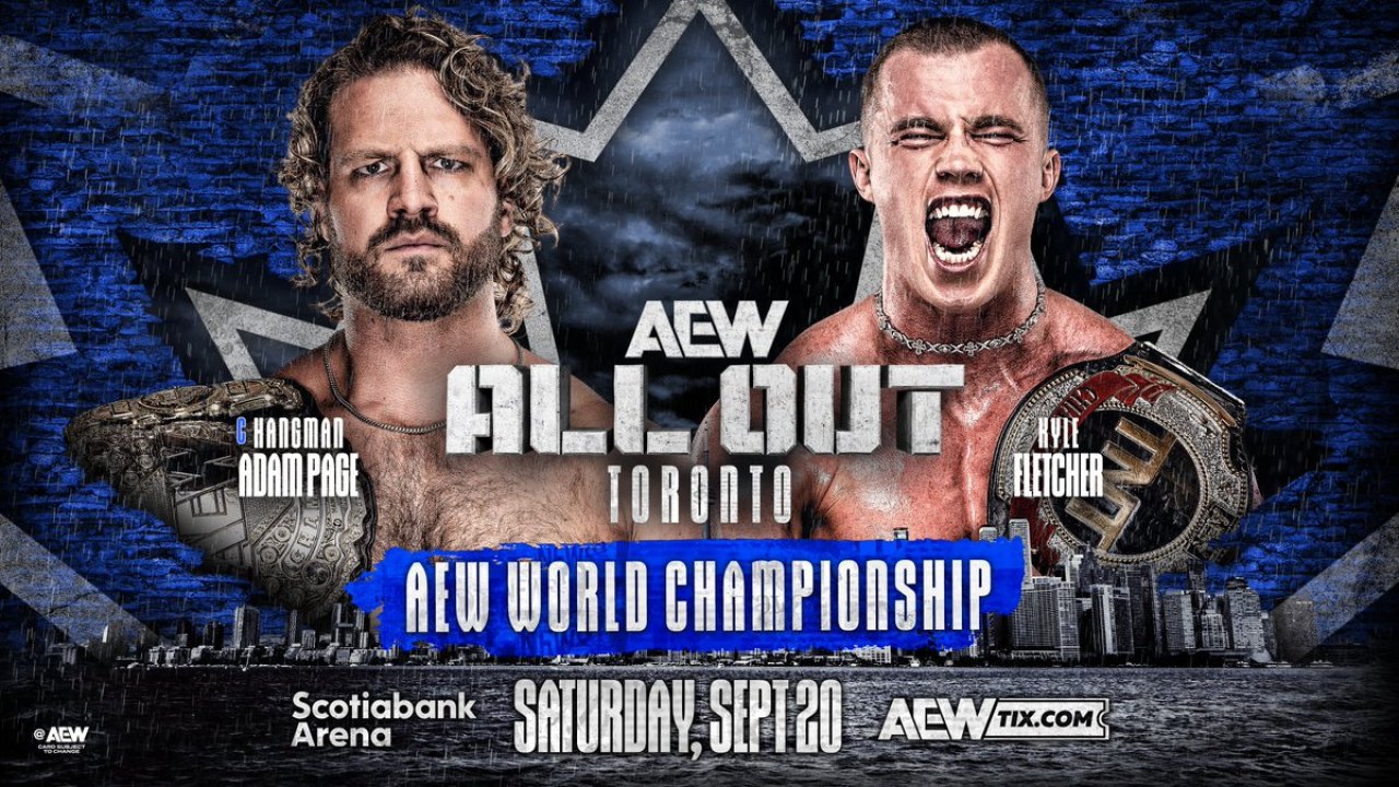 Huge Championship Match Made Official For Next Weekend's AEW All Out ...